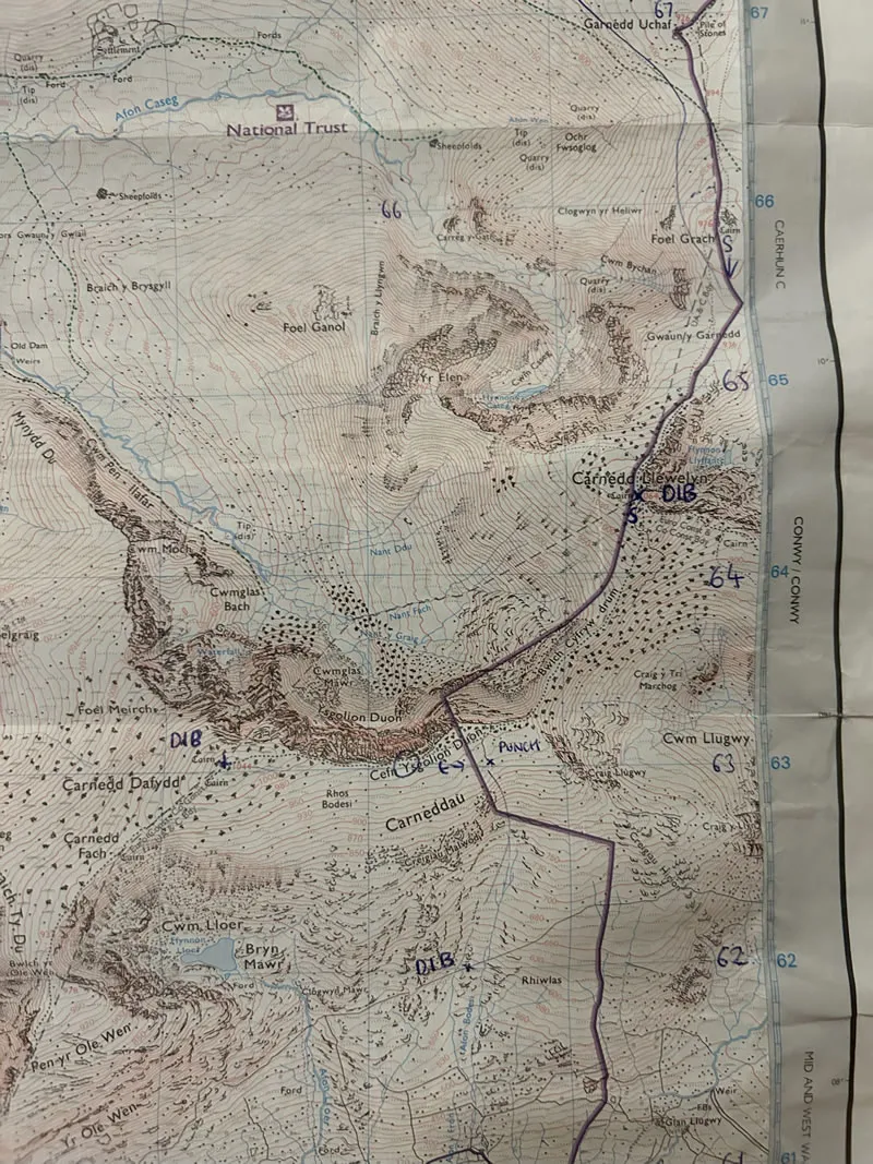 Cyrsiau Ras / Race Courses - Ras Copaon 1000m Cymru / Welsh 1000m Peaks ...